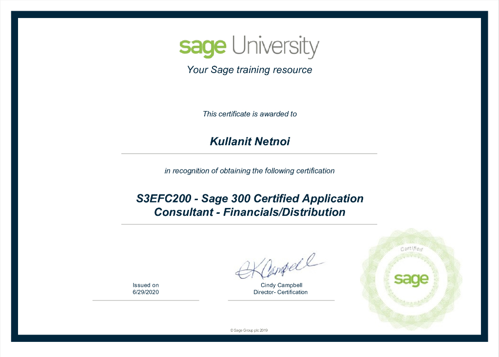 Awards and Certification